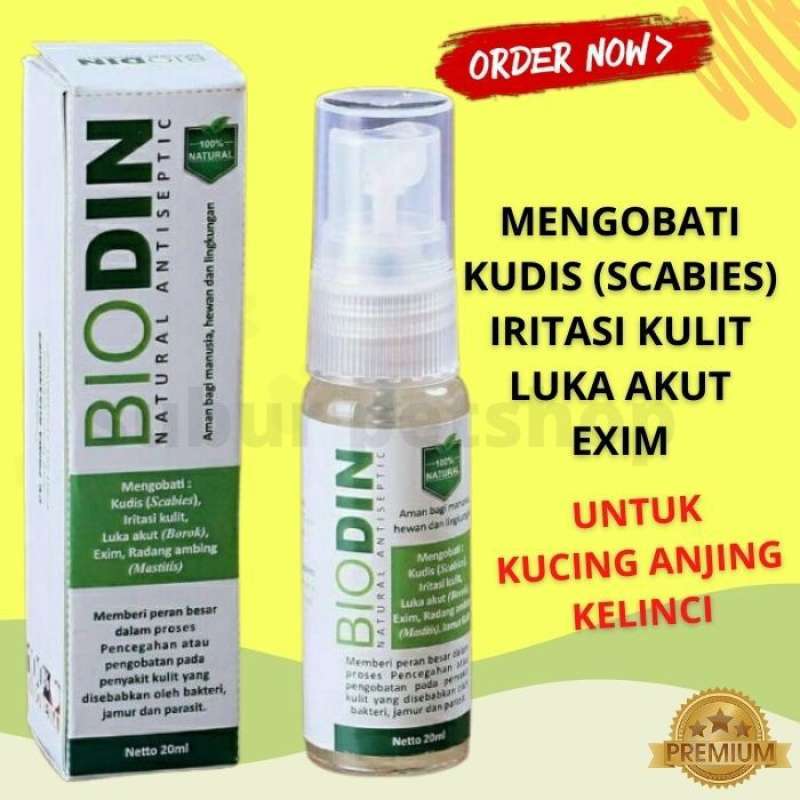 Jual Obat Semprot Jamur Scabies Demodex Luka Iritasi Kulit Kucing ...