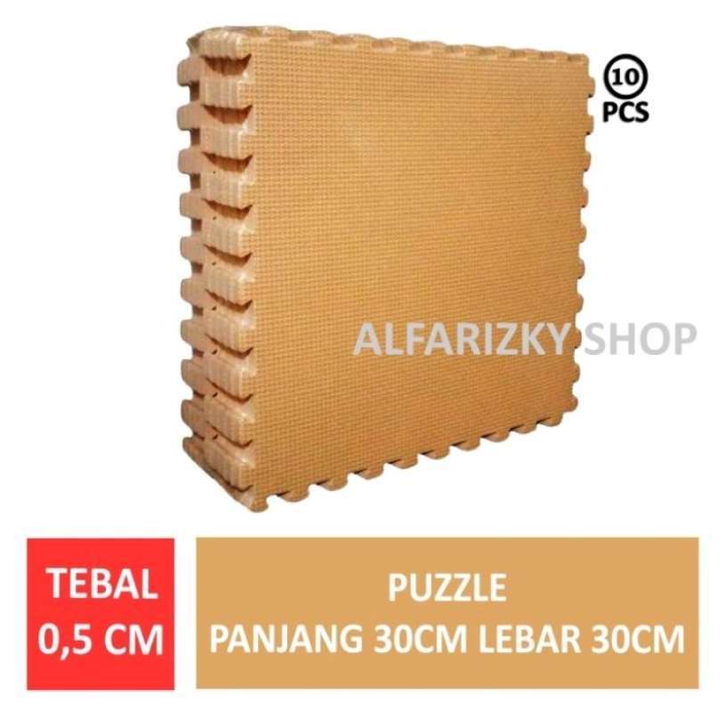 Promo Puzzle Alas Lantai Polos 30x30x0.5 Cm Diskon 20% Di Seller ...