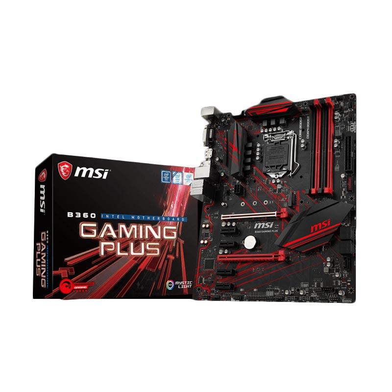 Jual MSI B360 Gaming Plus Motherboard di Seller Pazcom - Pasar Baru ...
