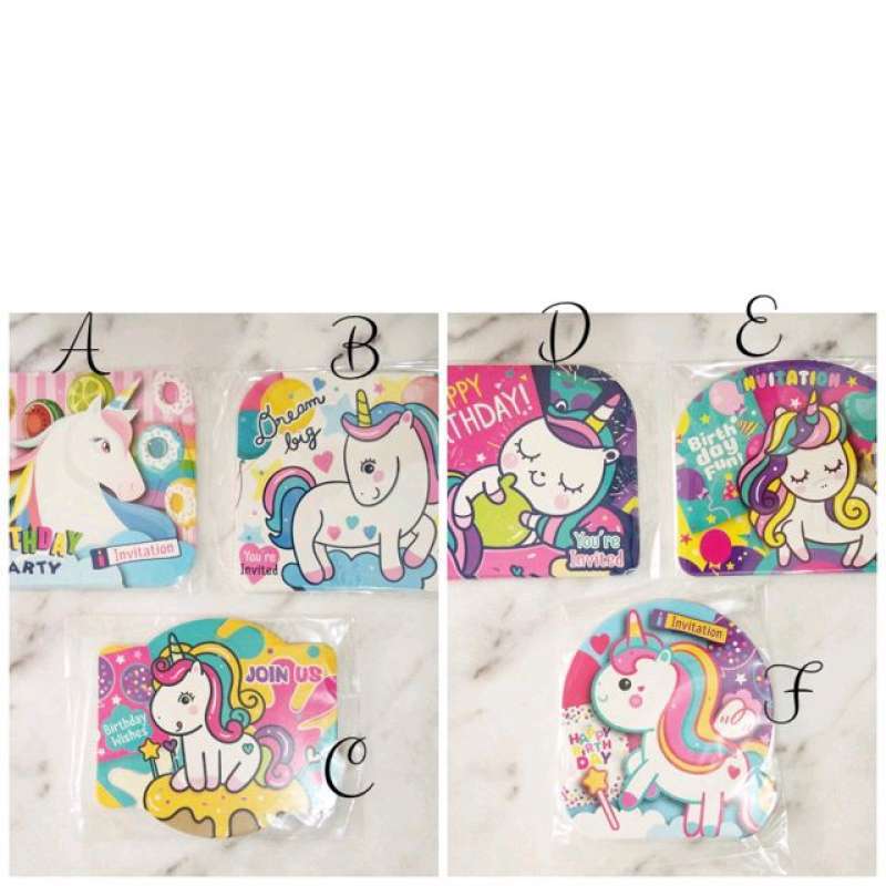 Jual Kartu Undangan Ulang Tahun UNICORN SW Isi 10 pc / Kartu Undangan ... Jual Kartu Undangan Ulang Tahun UNICORN SW Isi 10 pc / Kartu Undangan ...