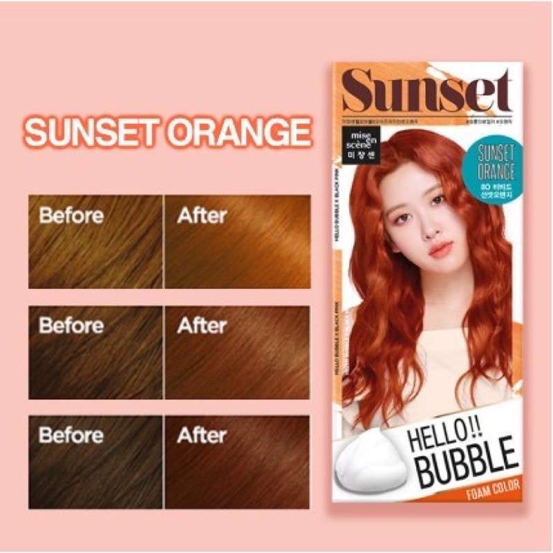 Promo MISE EN SCENE HELLO BUBBLE DYE HAIR COLORING Diskon 13% di Seller ...
