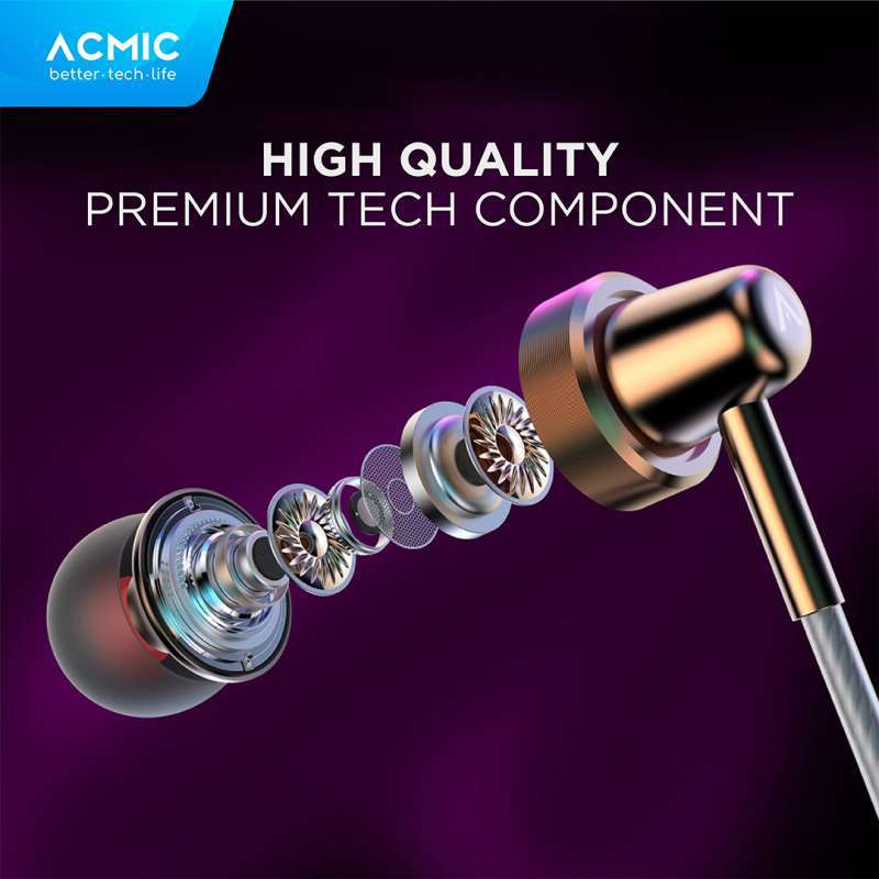 Promo Acmic Elite In-ear Headset Earphone Earbuds Headphone Stereo With ...