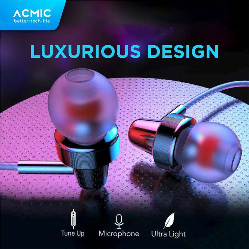 Promo Acmic Elite In-ear Headset Earphone Earbuds Headphone Stereo With ...