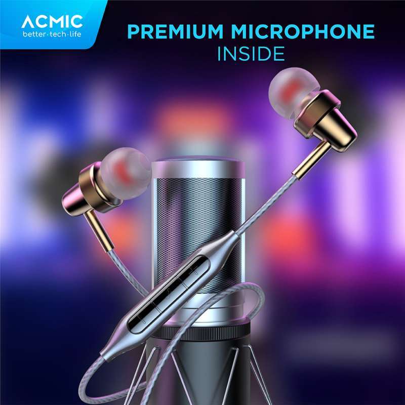 Promo Acmic Elite In-ear Headset Earphone Earbuds Headphone Stereo With ...