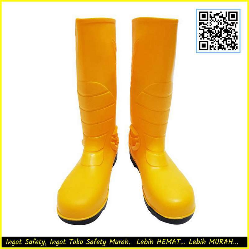 Jual Sepatu Safety Boot PVC Petrova Ultimate Steel Toe Ujung Besi Baja ...