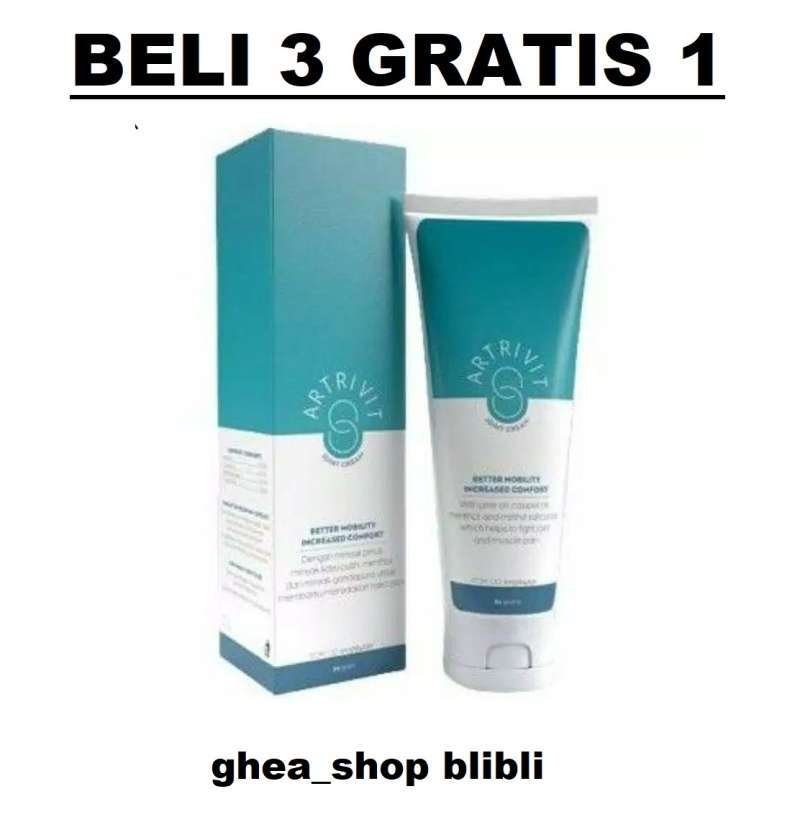 Jual [ Artrivit Asli ] Artrivit Original Cream Nyeri Otot Pengapuran ...