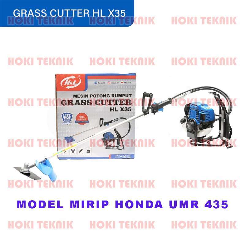 Jual Mesin Potong Rumput Gendong 4 Tak HL X35 GX35 GX 35 4TAK di Seller Hoki teknik - Karangasih ...