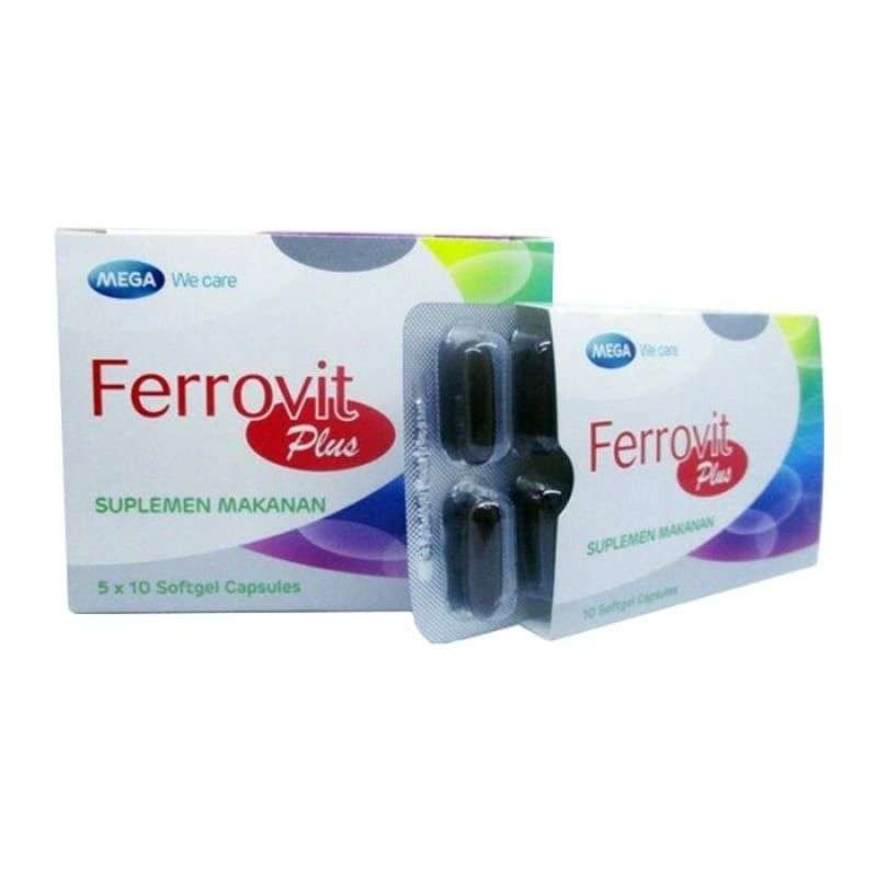 Promo obat darah rendah / obat kurang rendah / Mega We Care Ferrovit ...