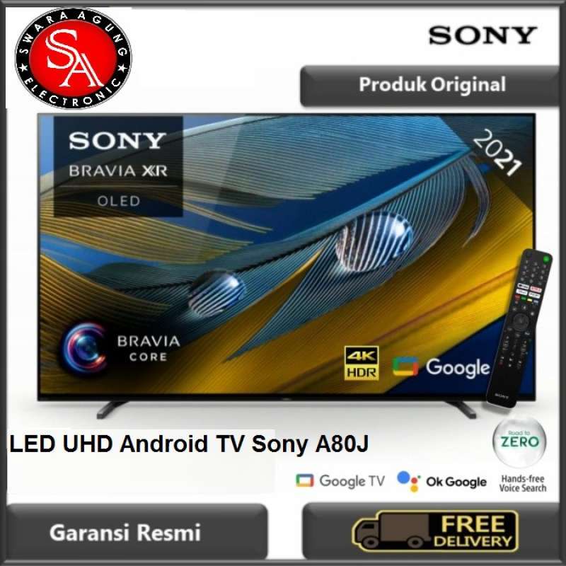 Jual Sony Original Xr-55a80j / Xr55a80j /xr 55a80j /55a80j Oled Tv 55 Inch A80j Smart Tv Android ...