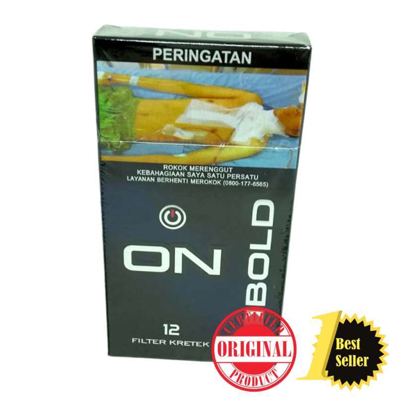 Jual Rokok On Bold 12 Hitam / 1 slop 10 pack di Seller Juragan Besar ...