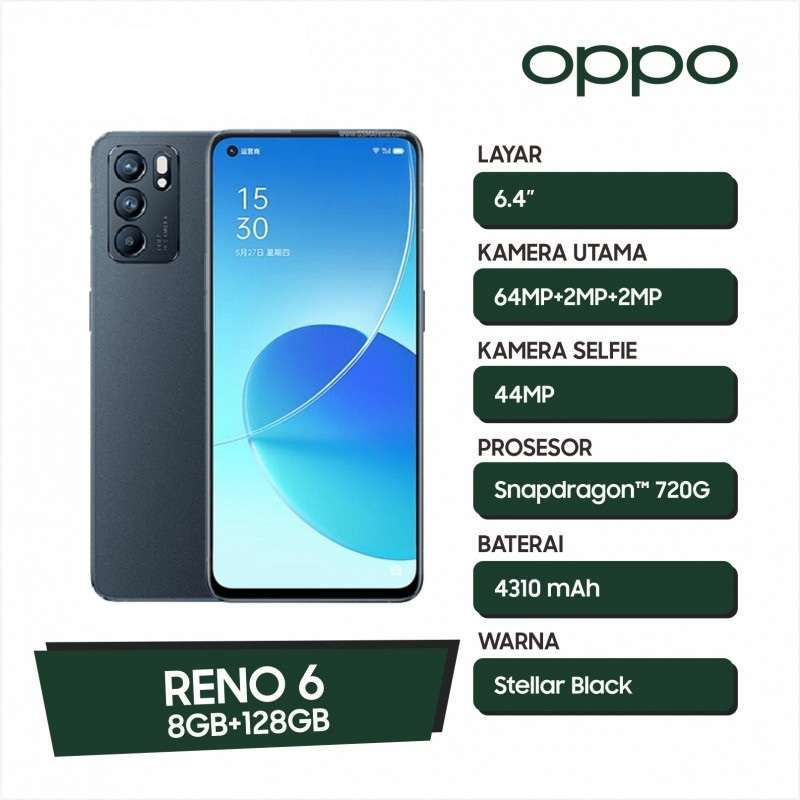 Promo Oppo Reno 6 Ram 8 Rom 128GB - Ungu Diskon 4% di Seller Intan ...