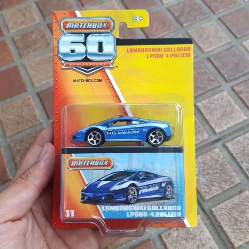 Jual Matchbox Lamborghini Gallardo LP560-4 Polizia 60th Anniversary di ...