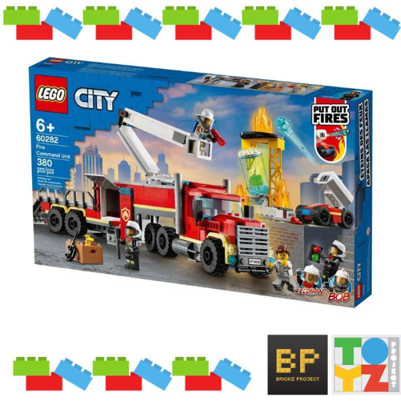 Jual LEGO City 60282 Fire Command Unit di Seller Toyz Project Semarang ...