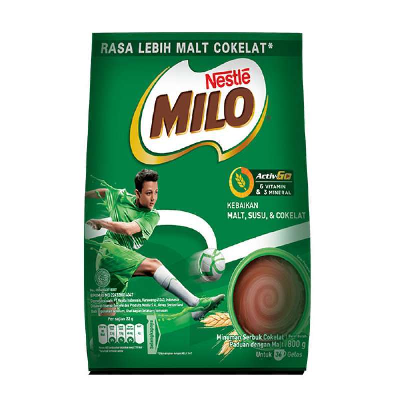 Jual MILO ACTIGEN POUCH 800g di Seller Hyfresh Bojong Sari Official ...