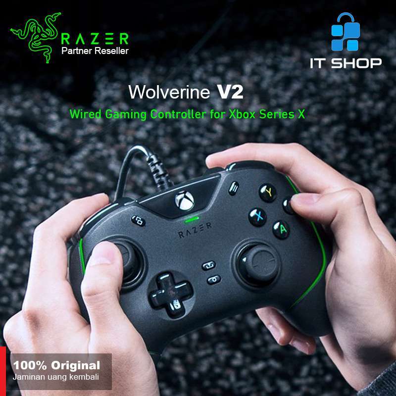 Jual Razer Controller Xbox Wolverine V2 - Black Di Seller It Shop ...