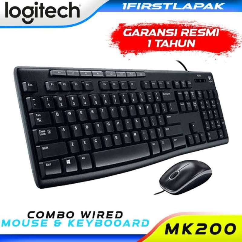 Jual Promo Logitech MK200 Combo Keyboard Mouse Original M200 K200 ...