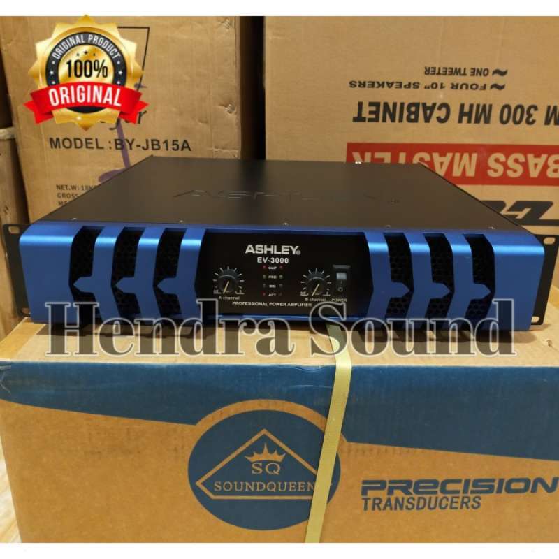 Jual Power Amplifier Ashley Ev 3000/ev3000 Original Di Seller Hendra ...