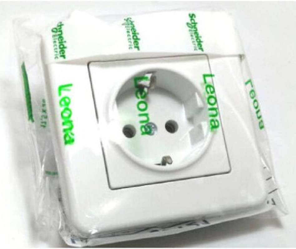 Jual Stop Kontak Schneider Leona Ib Tanam Non Cp - Cp - 1 Gang Stop ...