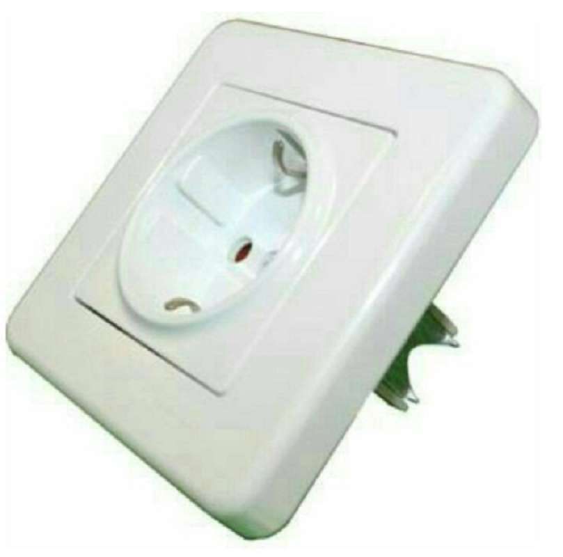 Jual Stop Kontak Schneider Leona Ib Tanam Non Cp - Cp - 1 Gang Stop ...