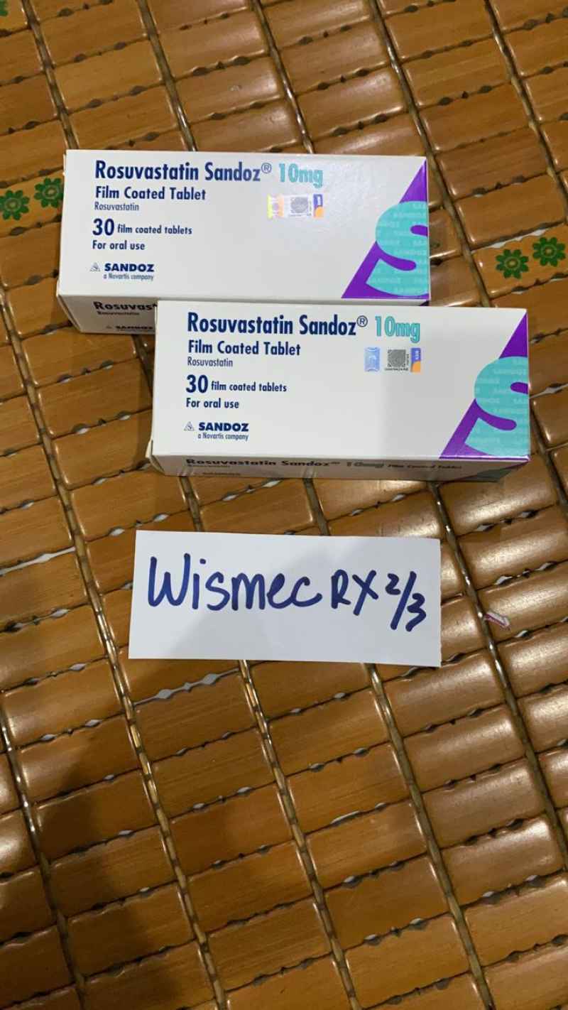 Jual ROSUVASTATIN SANDOZ 10MG ORIGINAL di Seller WISMEC RX - Suko ...