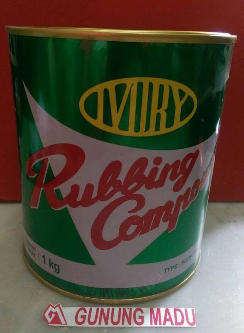 Jual KOMPON PUTIH MOTOR MOBIL 1 KG / DEMPUL / POLES / RUBBING COMPOUND ...