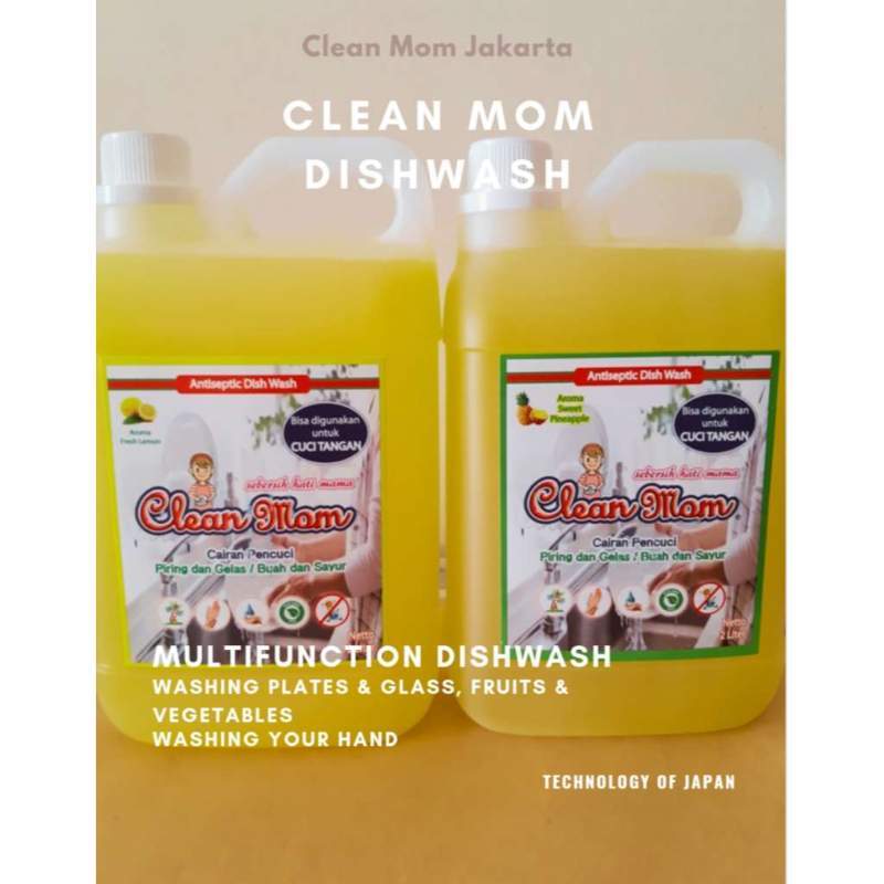 Jual Clean Mom Dishwash 2 Liter di Seller Clean Mom Jakarta ...