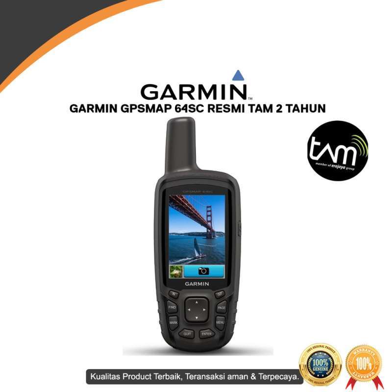 Jual Garmin Gpsmap 64sc Bergaransi Resmi Tam 2 Tahun - Gps Peta Map 64 ...