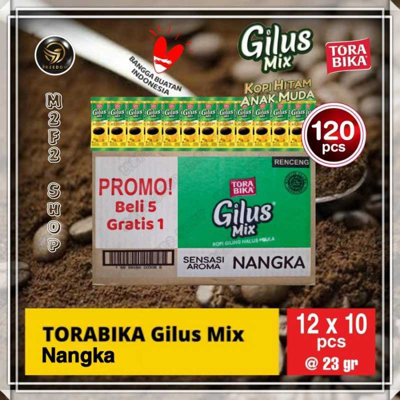 Jual Kopi Hitam Torabika Gilus Mix Rasa Nangka - 23 gr (Kemasan Karton ...