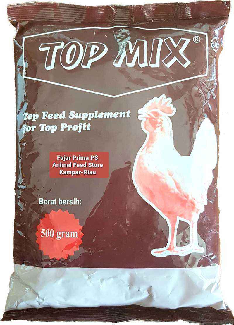 Jual Imbuhan Pakan Top Mix 500 gr di Seller Fajar Prima PS - Simpang ...