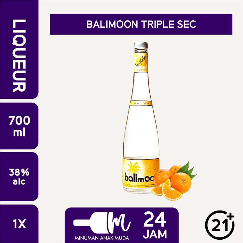 Jual Balimoon Bali Moon Triple Sec Liqueur 700ml ( Mirip Vibe Triple ...