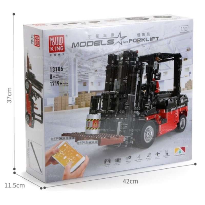 Jual Mould King 13106 Forklift Mk Ii With Rc Bricks Di Seller Jakarta ...