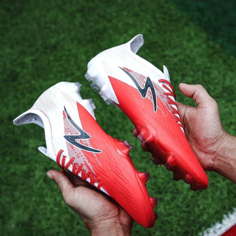 Promo specs garuda attack alpha elite fg sepatu bola - Red White 43 ...
