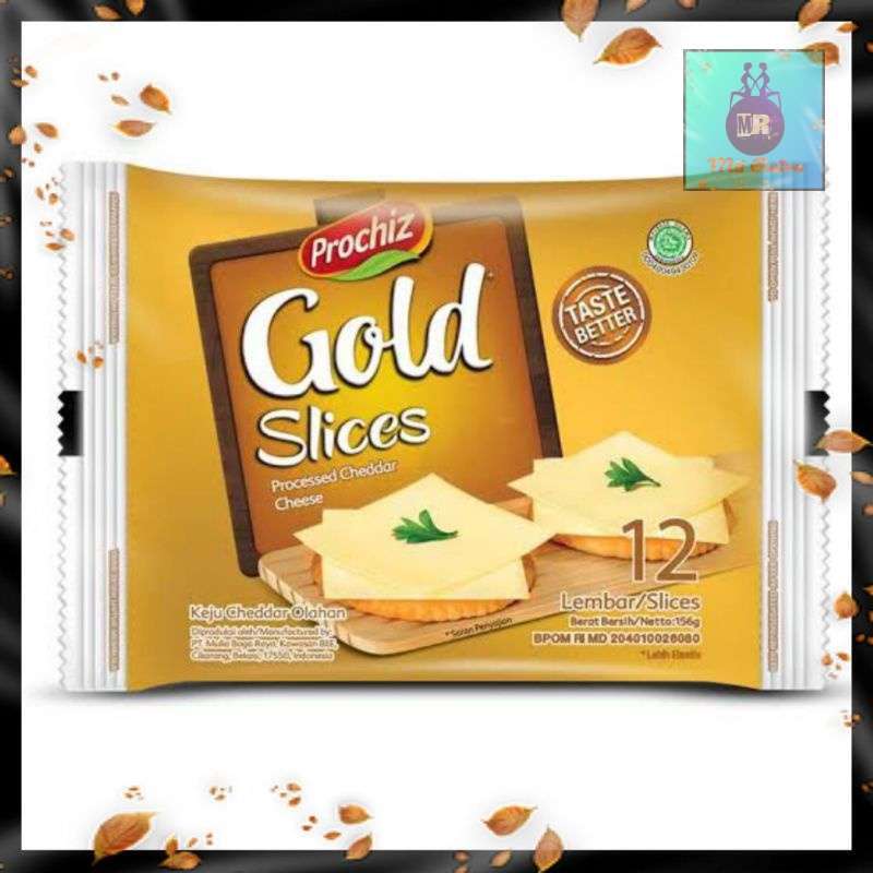Jual Prochiz Gold Slices 12's / Keju Slice Prochiz Gold Isi 12 Lembar ...