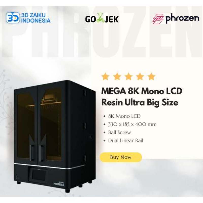 Jual Original Phrozen MEGA 8K Mono LCD Resin 3D Printer Ultra Big Size ...