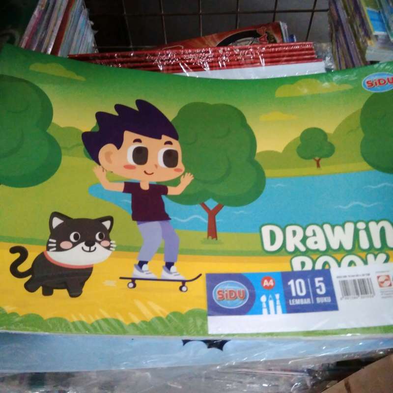 Jual buku gambar a4 sidu per pak isi 5 buku di Seller Abimi Store ...
