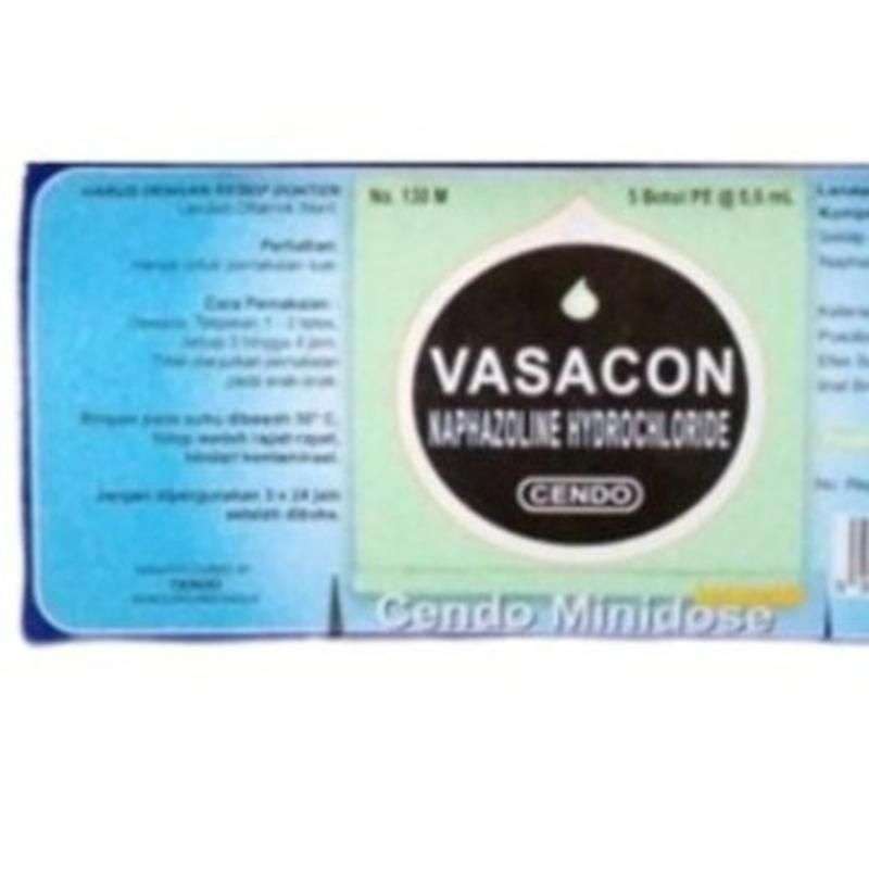 Promo Cendo Vasacon Minidose 5x0.6 ml Tetes Mata Diskon 5% di Seller ...