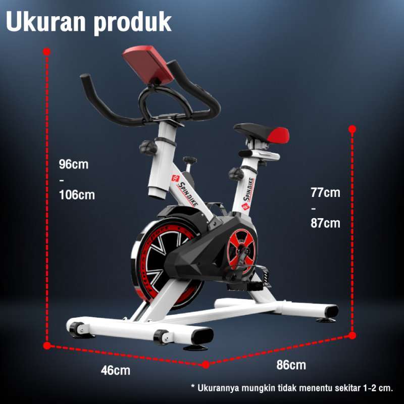 Promo Sepeda Statis Spin Bike S-303 White Spinning Bike Diskon 46% Di ...