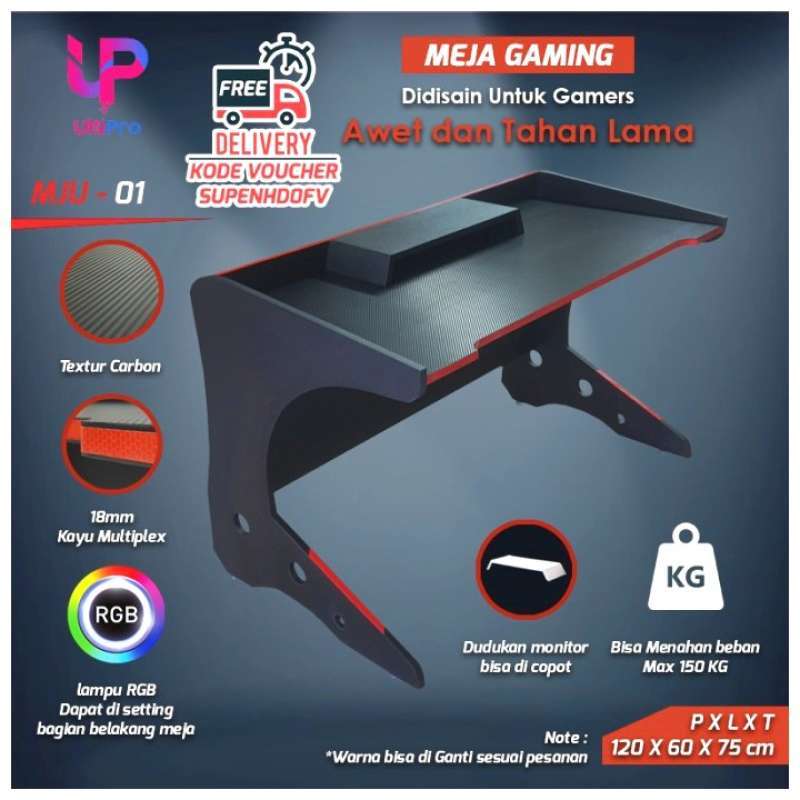 Jual Jual Meja Gaming Meja Komputer Gaming Desk Meja Kantor Ultipro ...