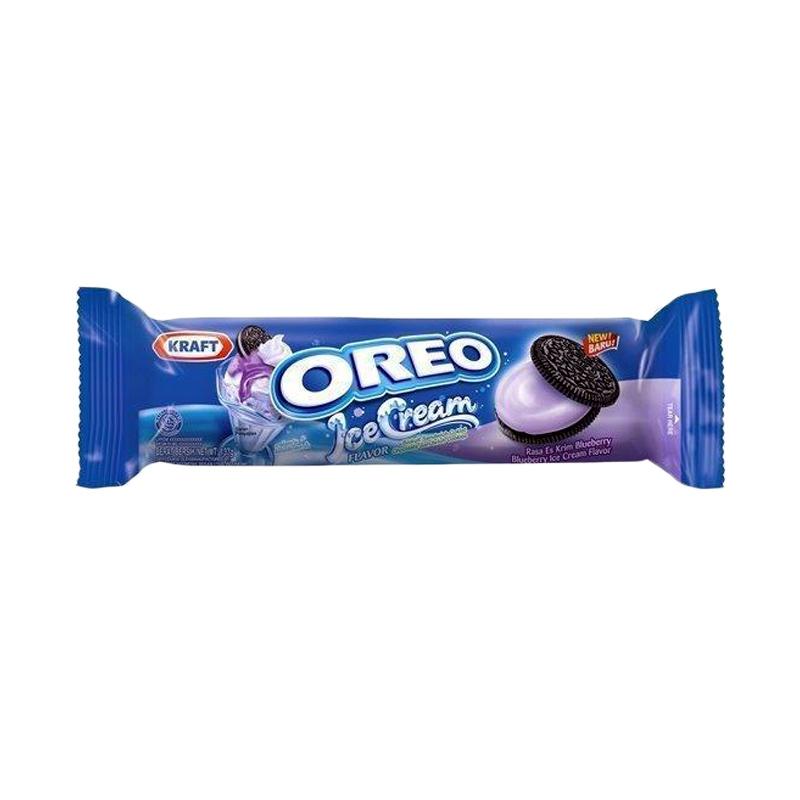 Jual Oreo Ice Cream Rasa Blueberry Biskuit 137 G [7622300442507] Di ...