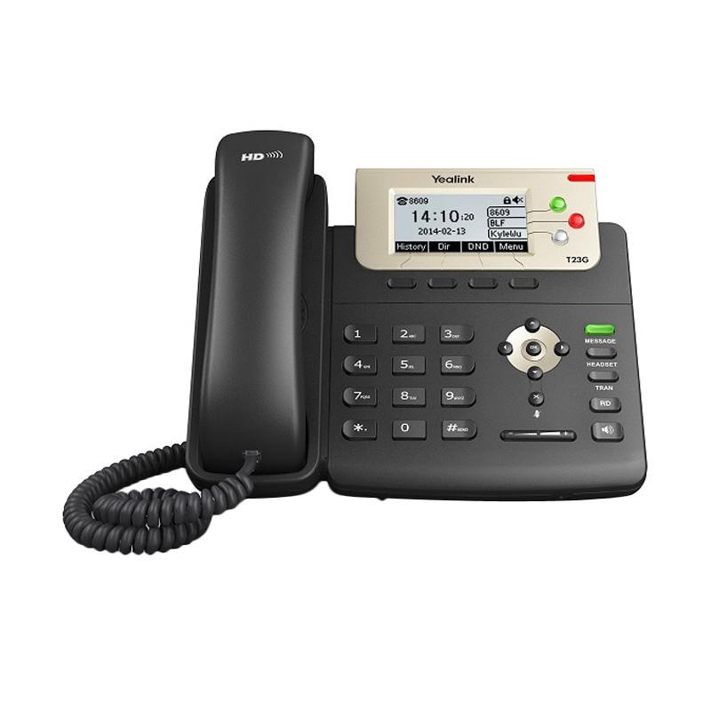 Promo Yealink Sip-t23g Enterprise Level Ip-phone Telepon Diskon 18% Di ...