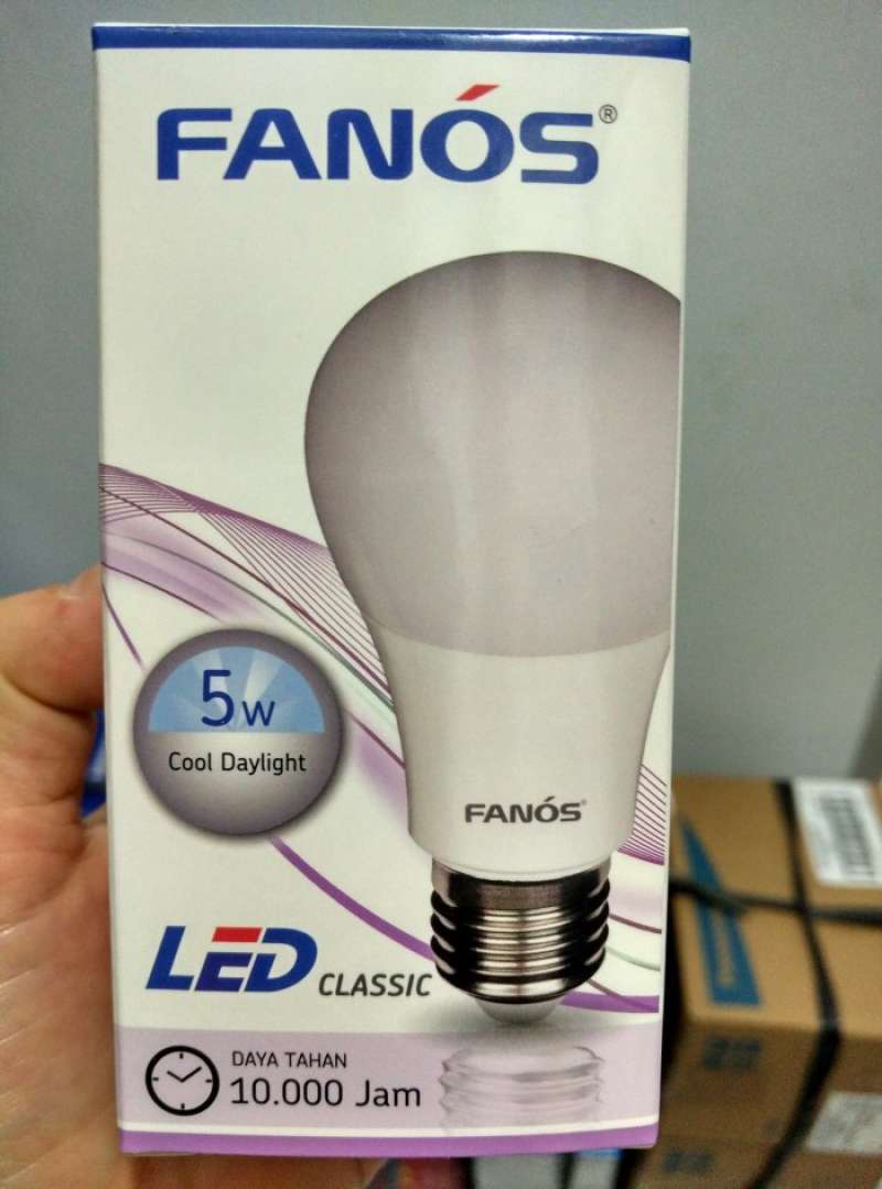 Jual FANOS LED 5 WATT PUTIH 5W di Seller warnawarnitoko - Kebon Melati ...