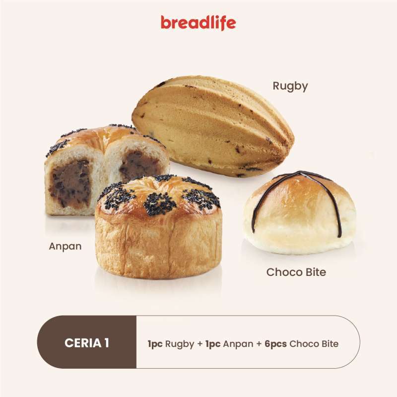 Jual Roti / Bread Ceria 1 Di Seller Breadlife Bakery - Duri Kosambi ...