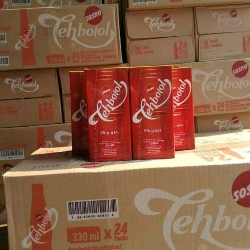 Jual SOSRO Teh Botol Kotak 330ml di Seller Usahanaomi - Kukusan, Kota ...