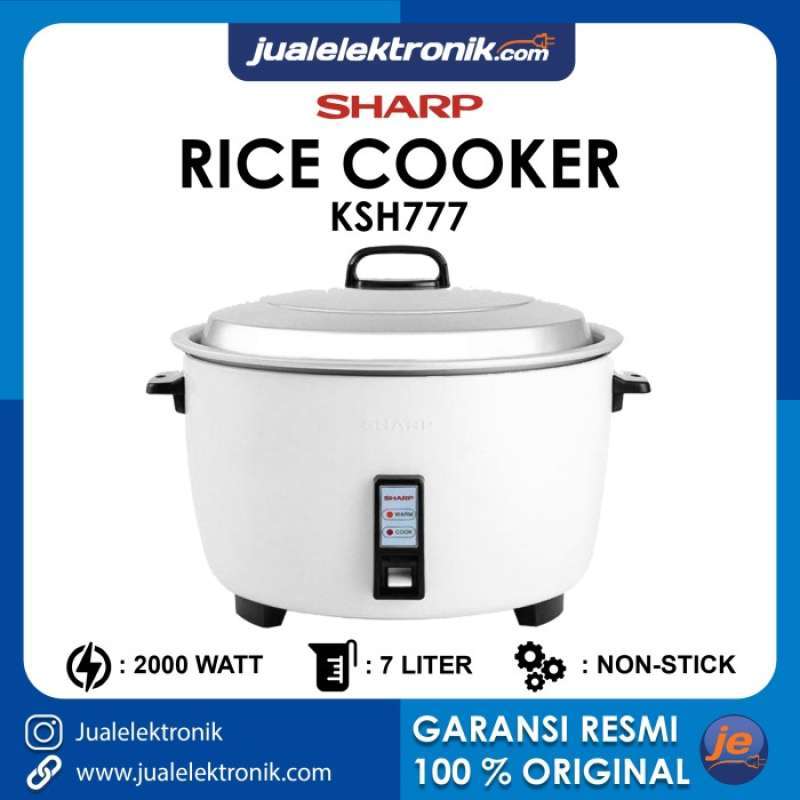 Promo Sharp - KSH-777 Rice Cooker Jumbo 7L Diskon 9% di Seller Kumikaze ...