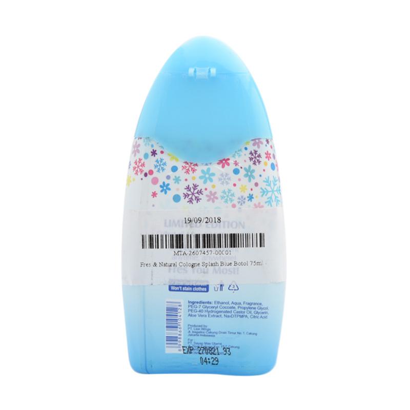Jual Fres & Natural Blue Splash Cologne [75 Ml/ Kemasan Botol] Di ...