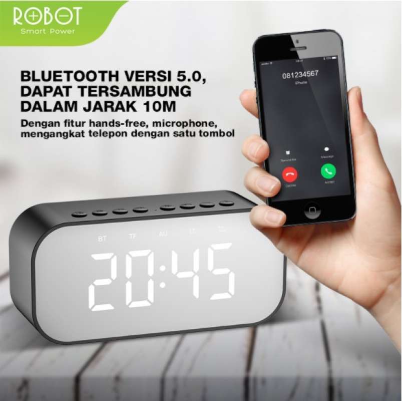 Promo JAM MEJA SPEAKER BLUETOOTH DIGITAL PORTABLE WIRELESS BASS MINI STEREO Diskon 10% di Seller ...