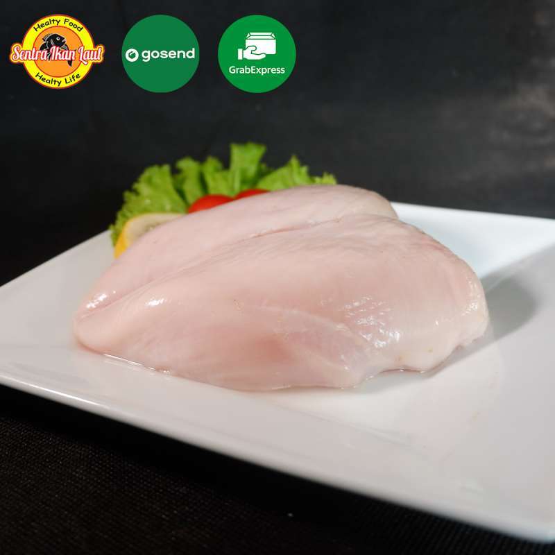 Promo Daging Ayam Dada Fillet Boneless Tanpa Kulit Dan Tulang Promo 350 ...
