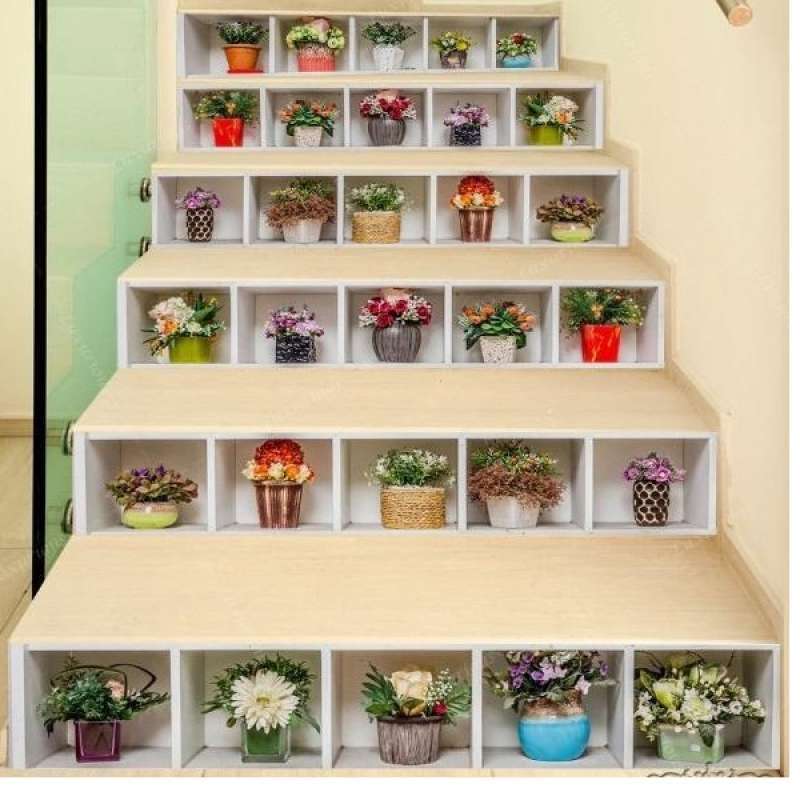 Jual 3D Stairway Wallpaper Custom - Tangga LUXURIOUS di Seller ...