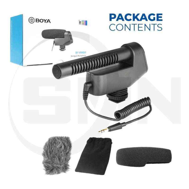 Jual Jual Microphone Boya By Vm600 Directional Shotgun Mic For Dslr di ...