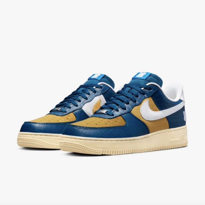 Jual NIKE Air Force 1 x UNDEFEATED 5 On It Blue Yellow Croc - 7 di ...